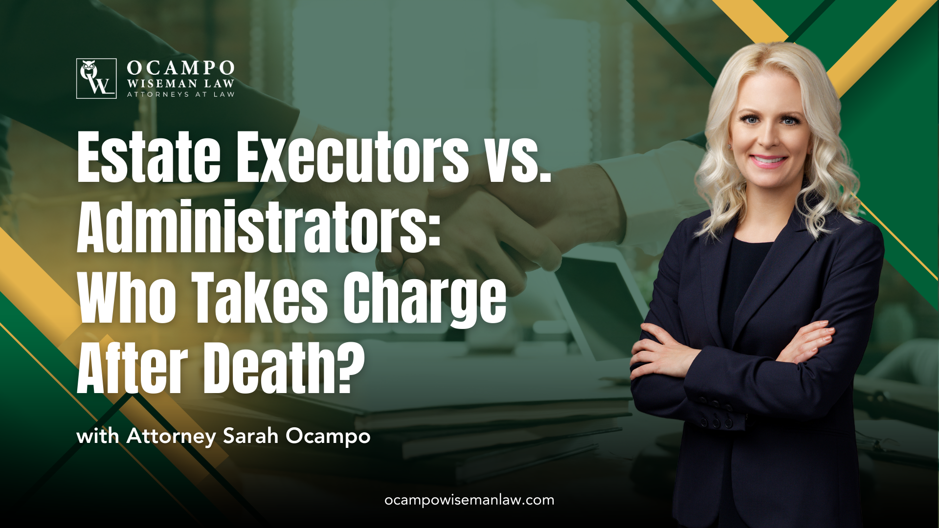 Who Manages an Estate After Someone Dies?